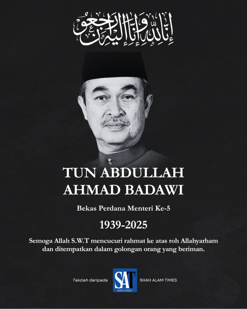 Perdana Menteri ke-5 Malaysia Tun Abdullah Ahmad Badawi Meninggal Dunia ...
